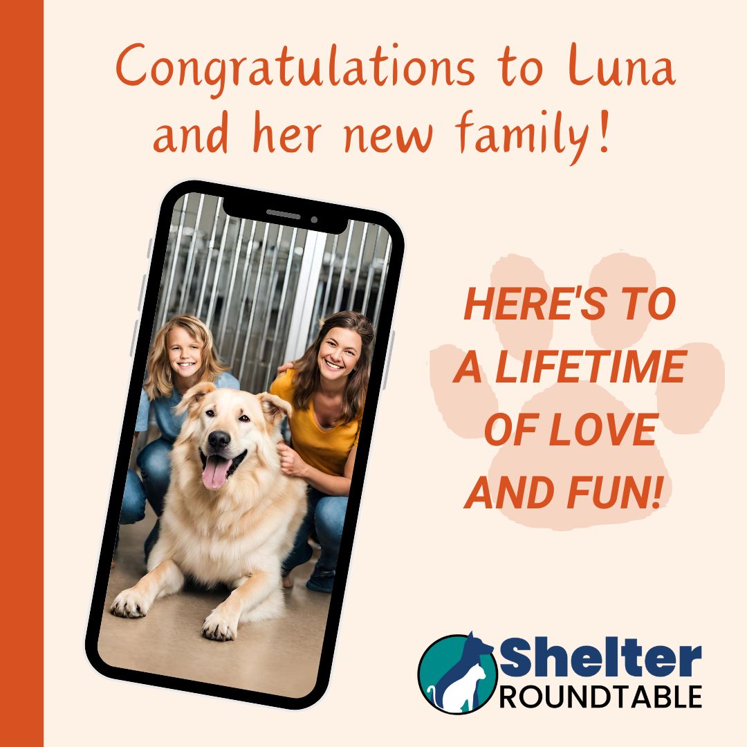 Happy Tails - A New Family - Shelter Roundtable